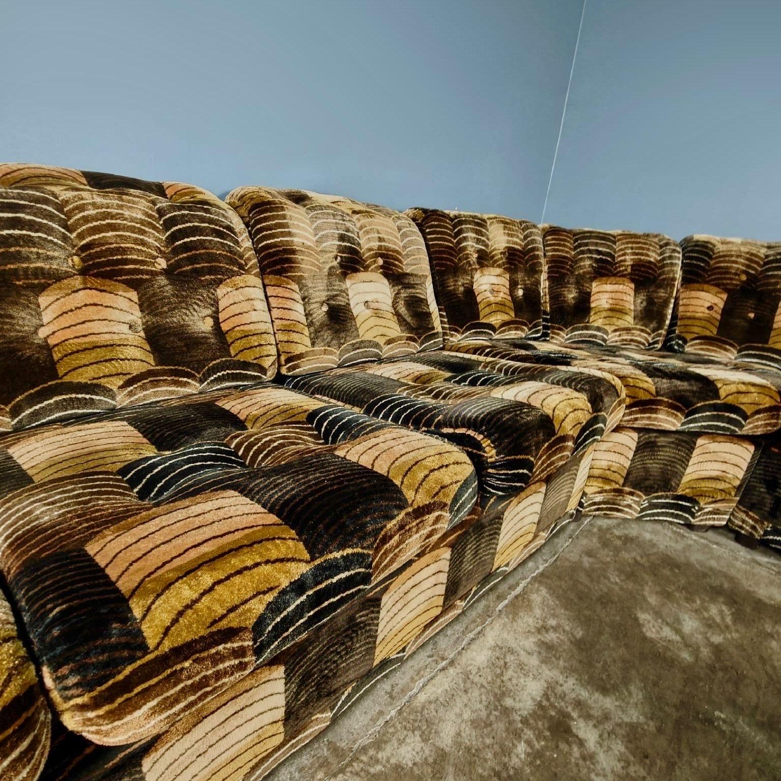 Mid Century Dux Corner Modular Sofa and Matching Armchair Vintage Retro ...