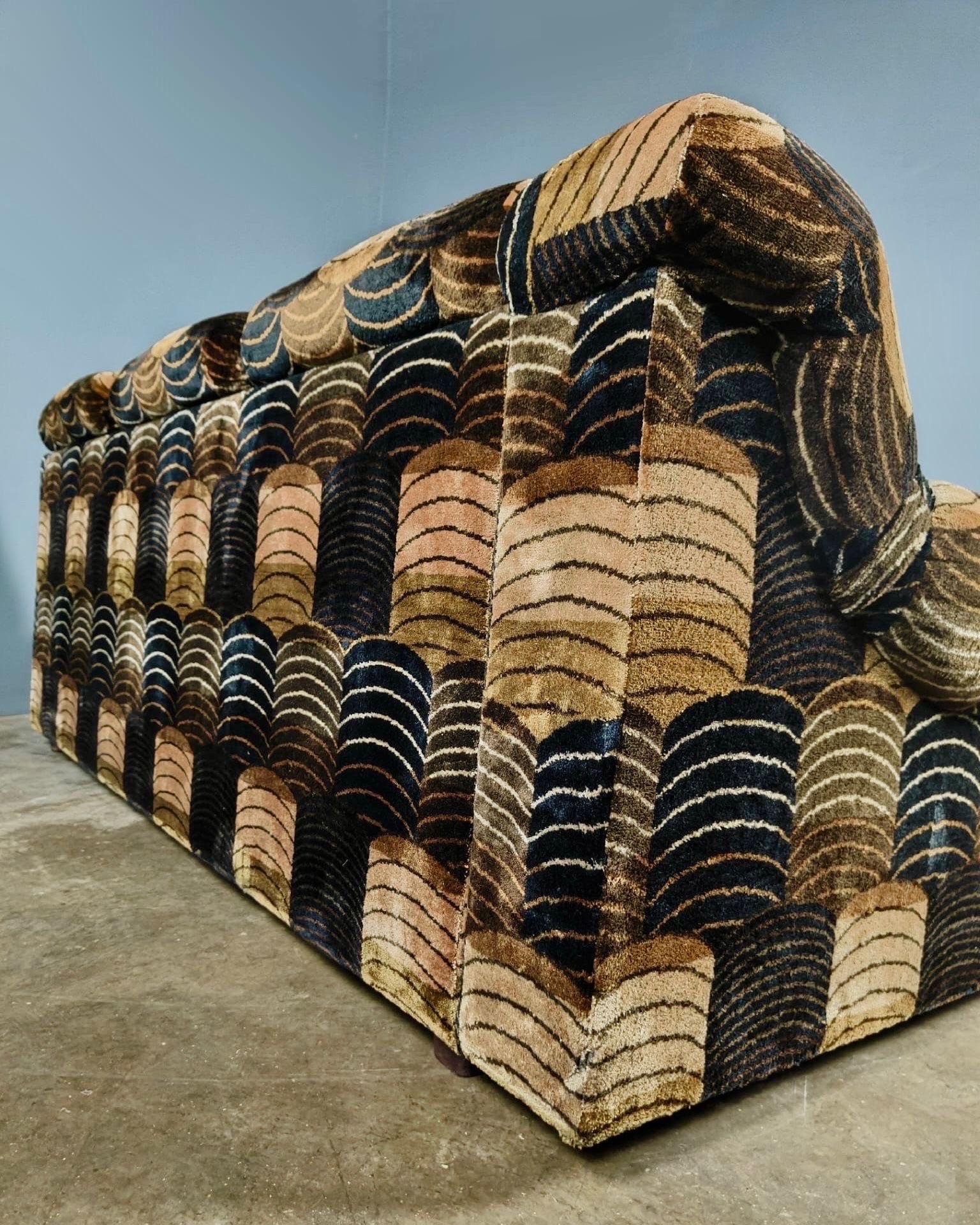 Mid Century Dux Corner Modular Sofa and Matching Armchair Vintage Retro ...