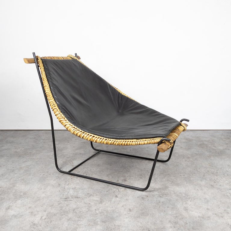 Mid Century "Duyan" lounge chair by John Risley for Ficks Reed For Sale ...