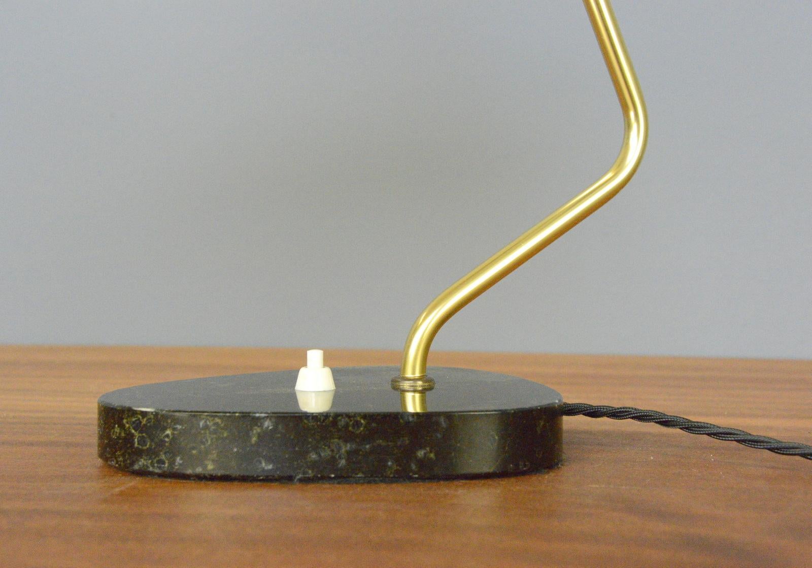 Mid Century East German Table Lamps, Circa 1960s For Sale at 1stDibs