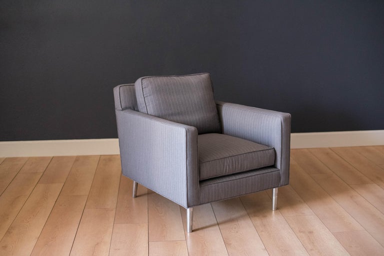 Mid Century Edward Wormley Club Chair for Dunbar at 1stDibs