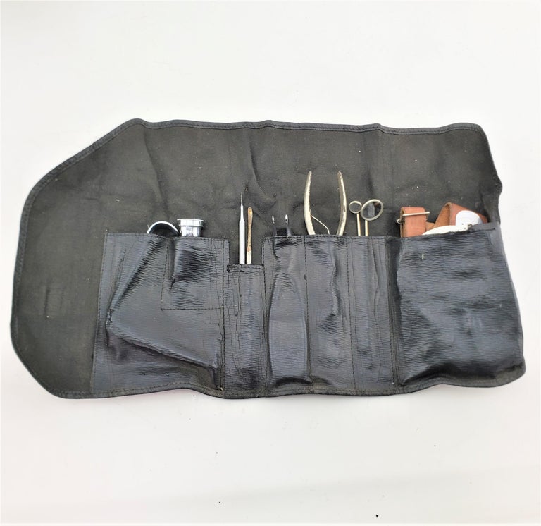 Mid-Century Era Assorted Medical Doctor's Field Examination Instrument ...