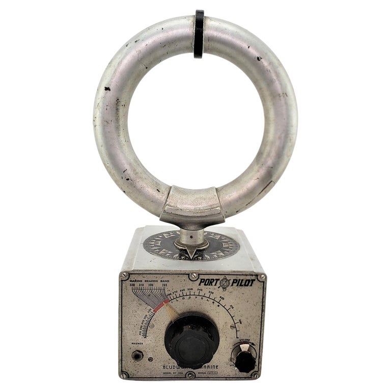 Mid-Century Era Bludworth Marine Port Pilot Loop Nautical Radio ...