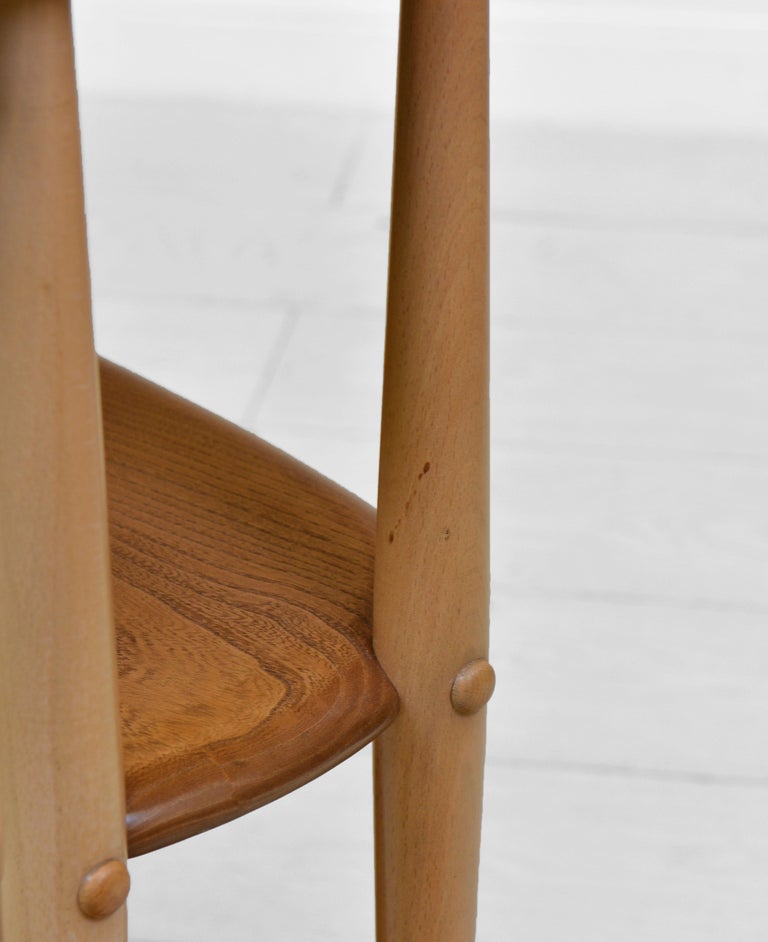 Mid Century Ercol Elm Windsor Trolley Bookcase, 1960's at 1stDibs