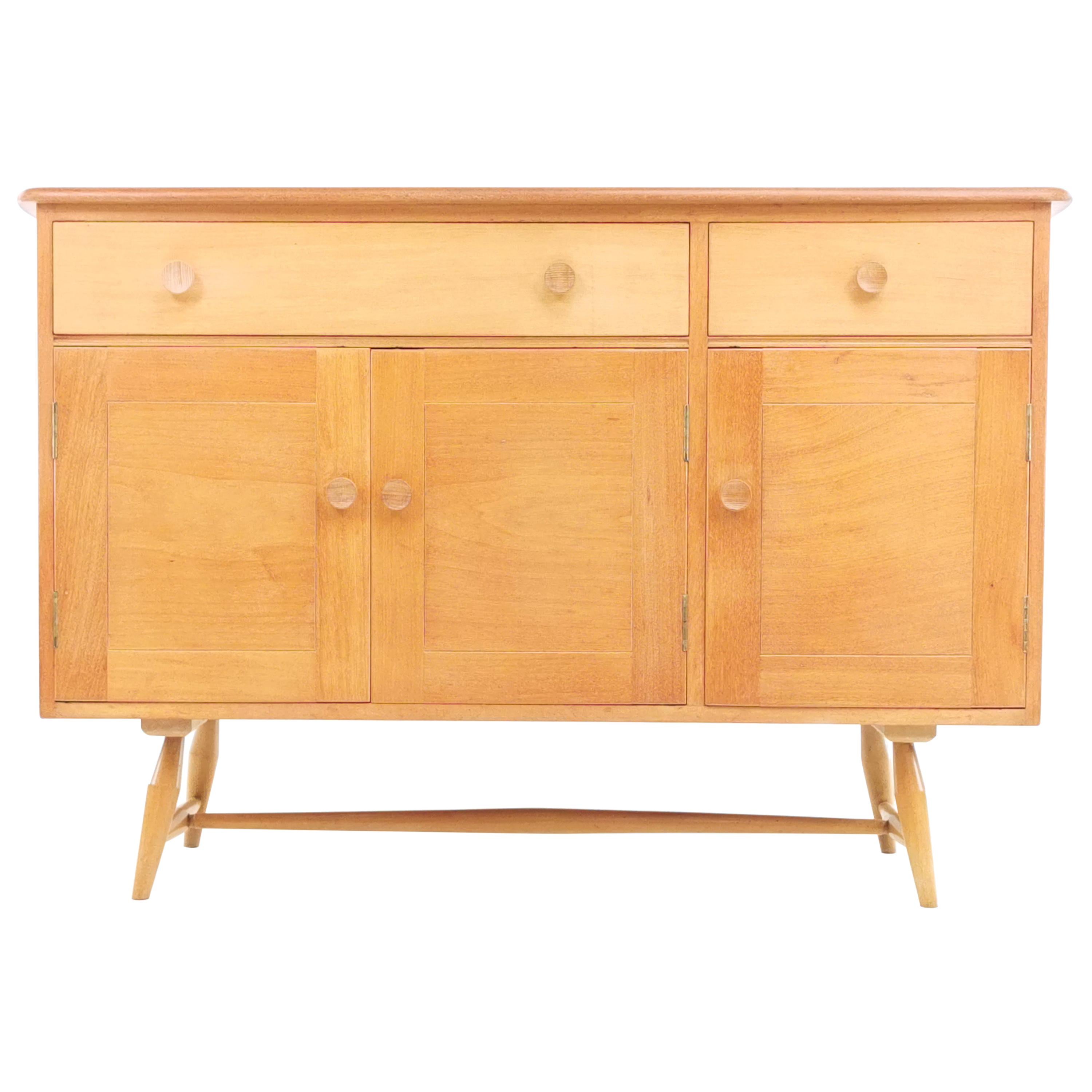 Midcentury Ercol Model 351 Blonde Sideboard in Beech and Elm, 1950s For ...