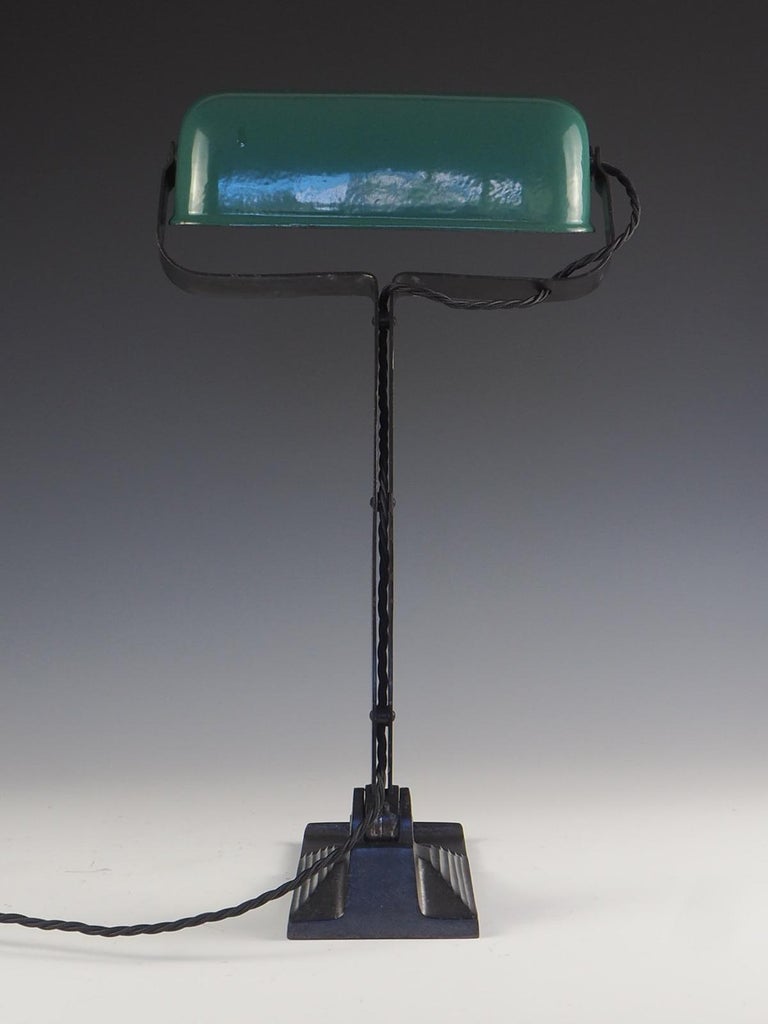 Mid Century Erpe Desk Lamp Belgium Vintage Industrial For Sale at 1stDibs
