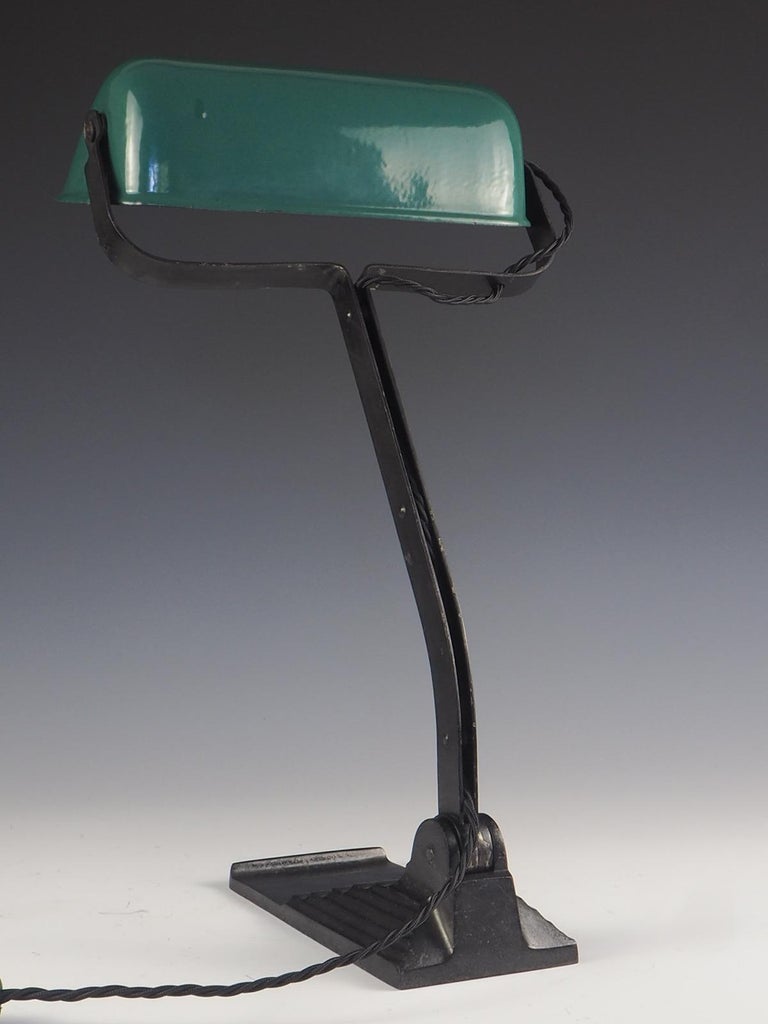 Mid Century Erpe Desk Lamp Belgium Vintage Industrial For Sale at 1stDibs