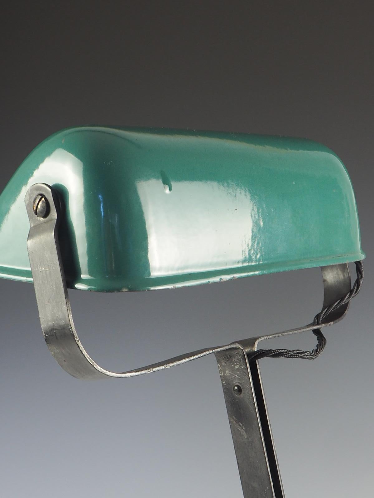 Mid Century Erpe Desk Lamp Belgium Vintage Industrial For Sale at 1stDibs