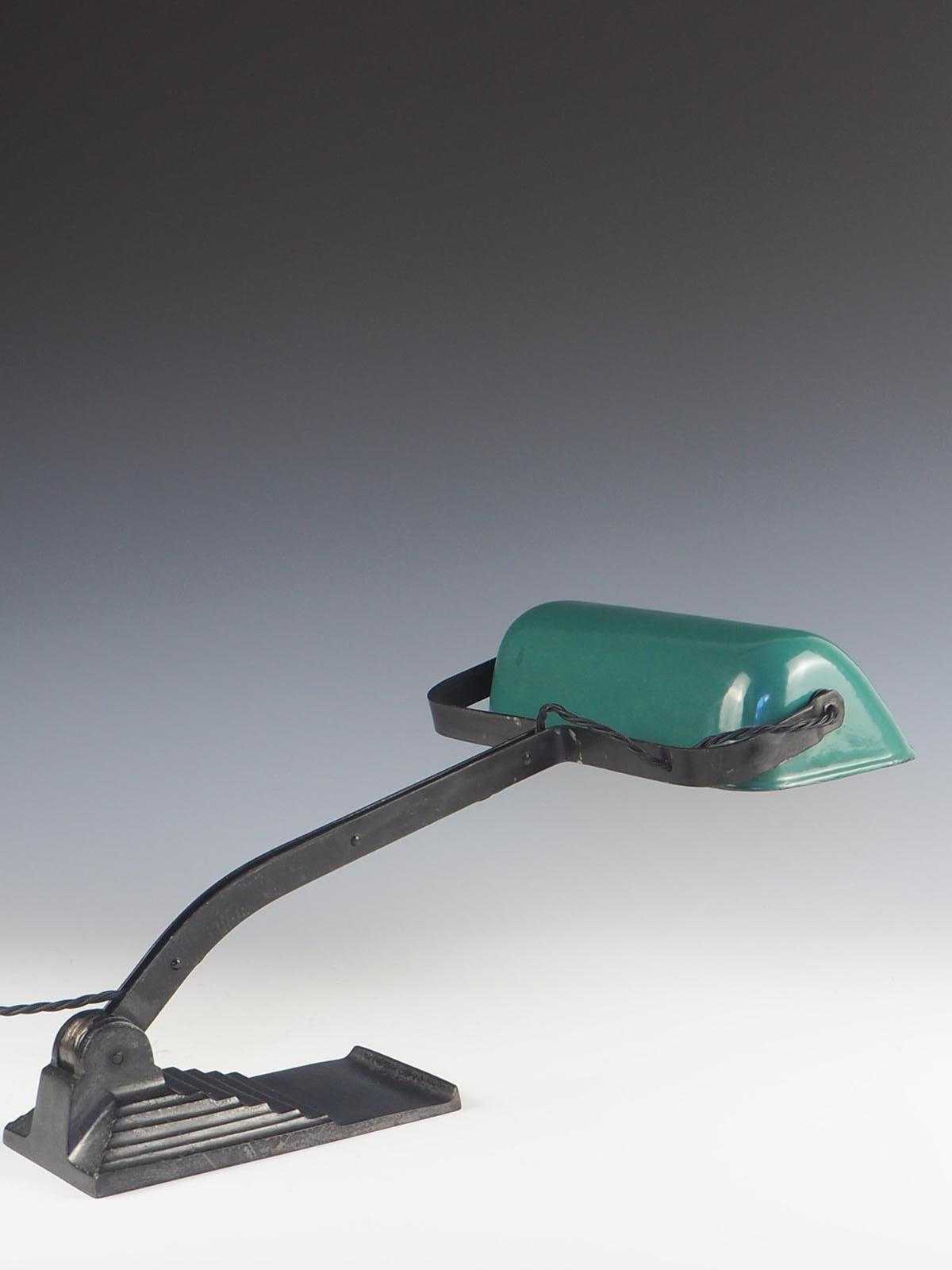 Mid Century Erpe Desk Lamp Belgium Vintage Industrial For Sale at 1stDibs