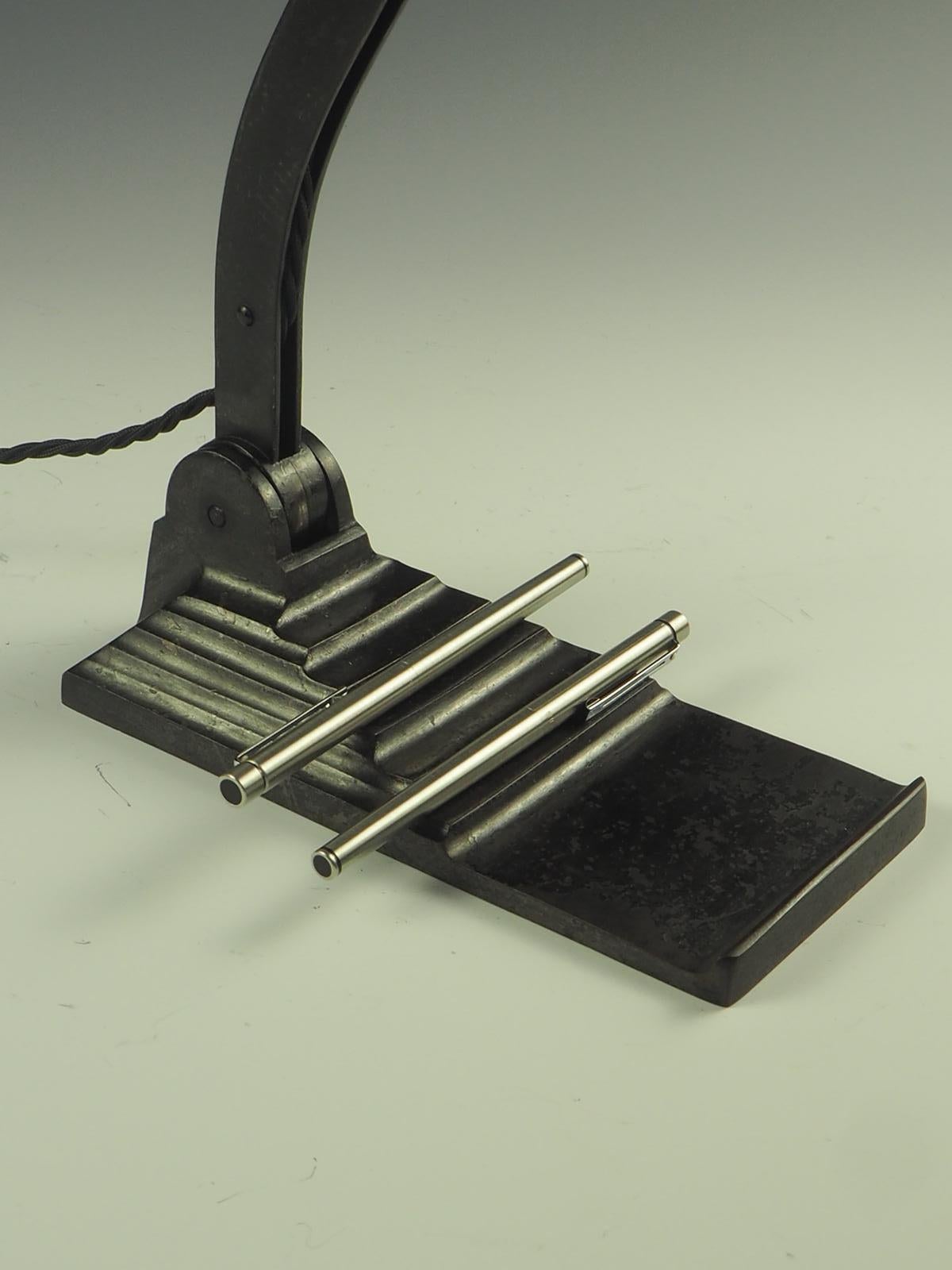 Mid Century Erpe Desk Lamp Belgium Vintage Industrial For Sale at 1stDibs