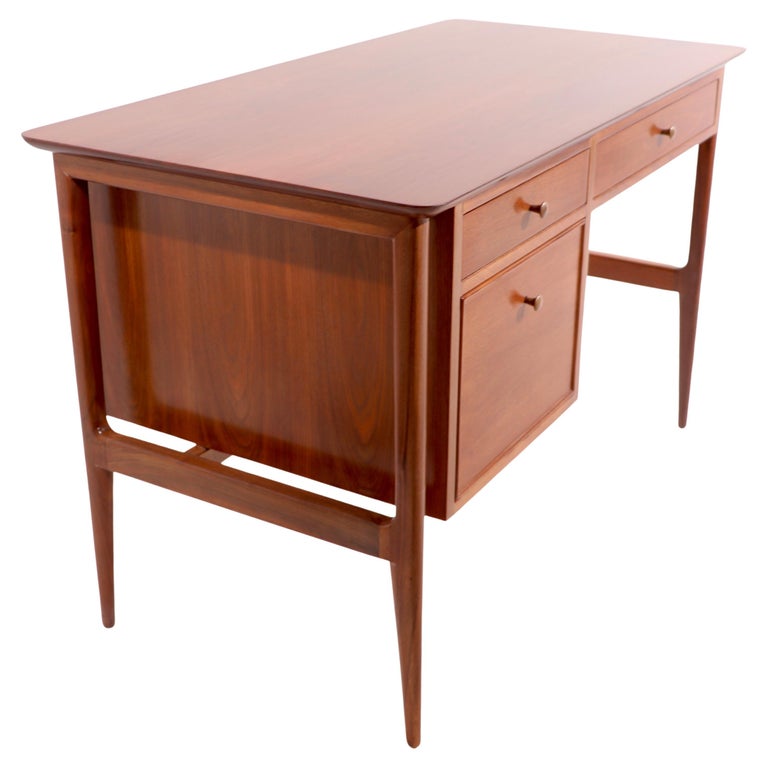 Mid Century Facade Desk by John Stuart at 1stDibs