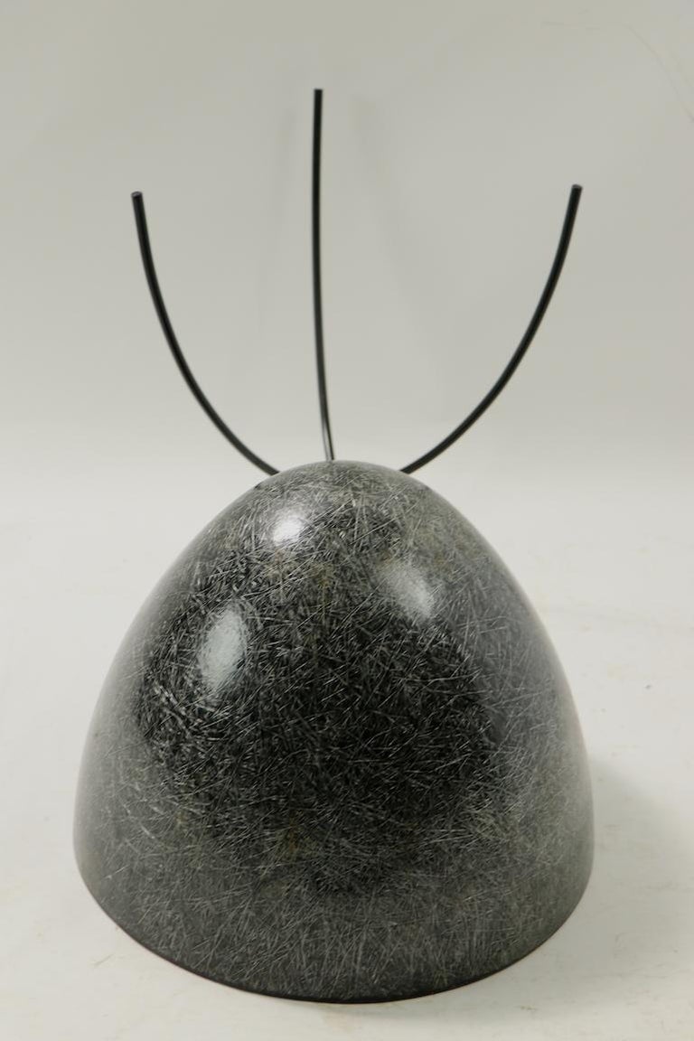 Mid Century Fiberglass Bullet Planter by Kimball Mfg. Corp at 1stDibs