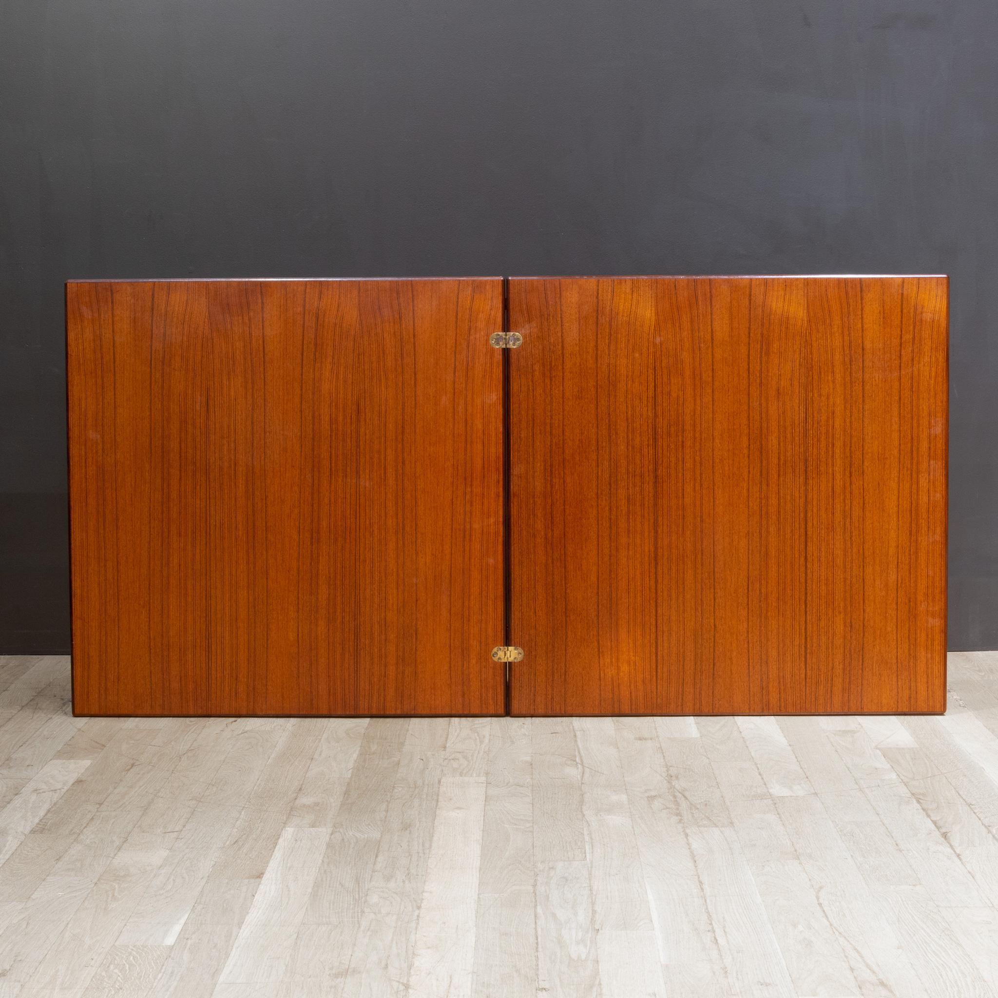 Midcentury Filp Top Teak Dining Table C.Irca 1960 For Sale at 1stDibs