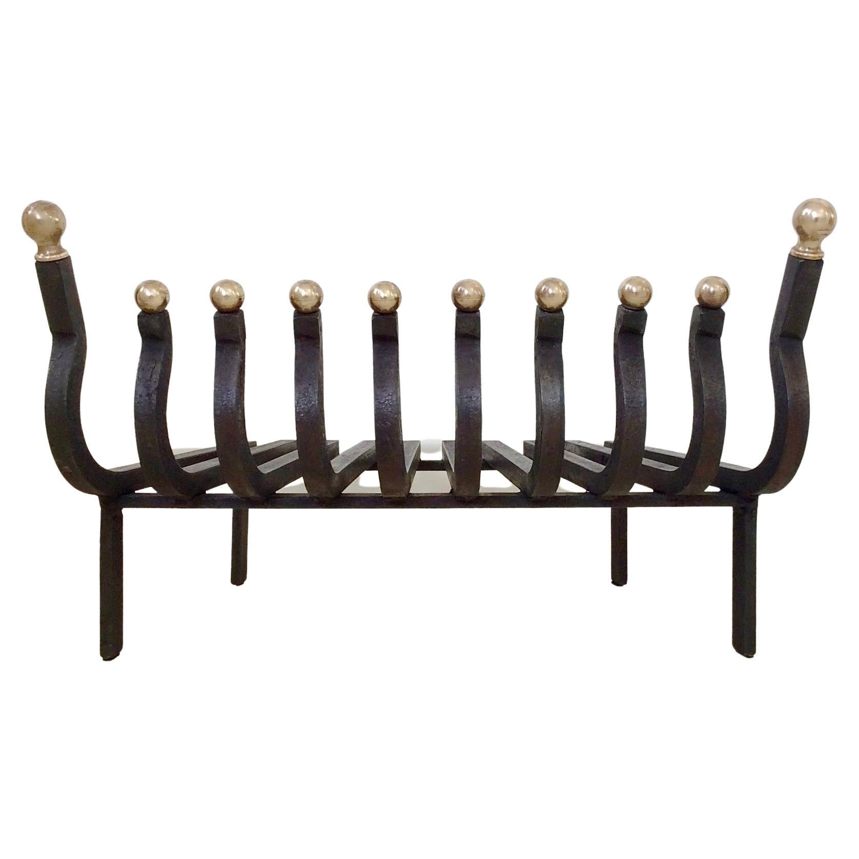 Antique Fire Grate / Fireplace Grate For Sale at 1stDibs