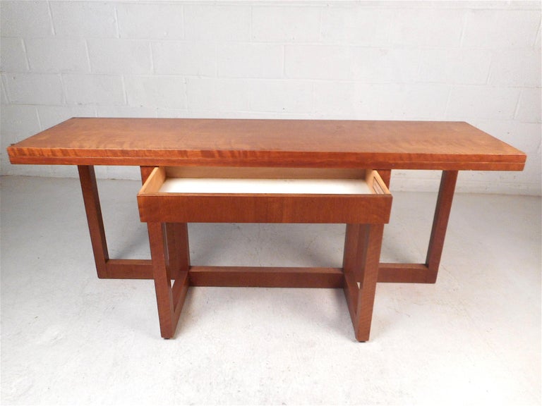Midcentury Flip-Top Table by Founders Furniture For Sale at 1stDibs