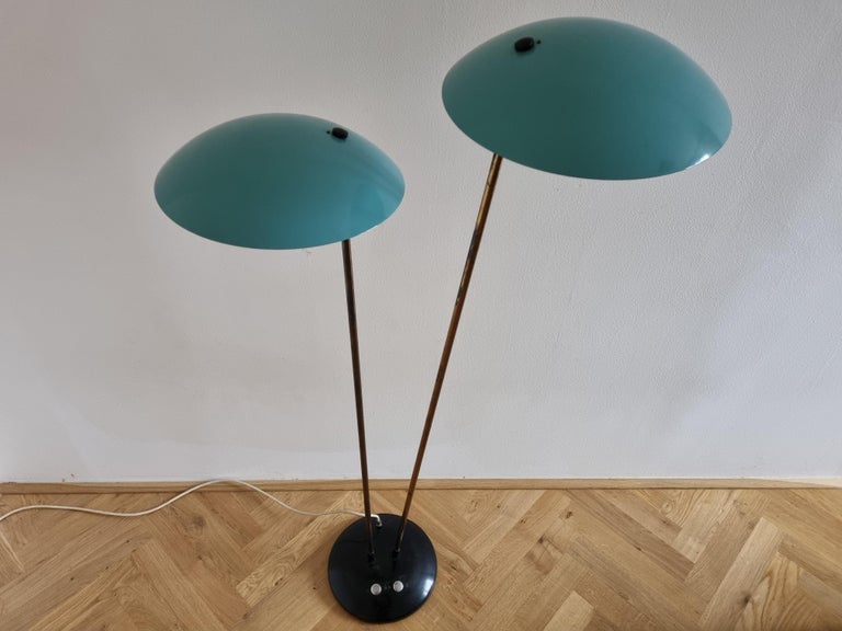 Mid Century Floor Lamp Drukov, Josef Hurka, 1960s at 1stDibs