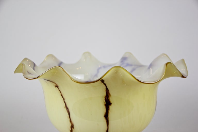 Midcentury Flush Mount Lightning, Austria, circa 1950 For Sale at 1stDibs