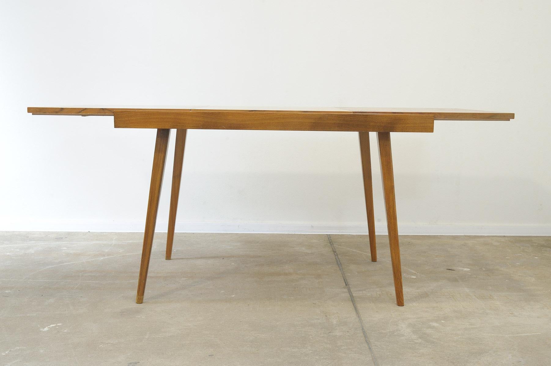 Mid century folding dining table by František Jirák for Tatra nábytok ...