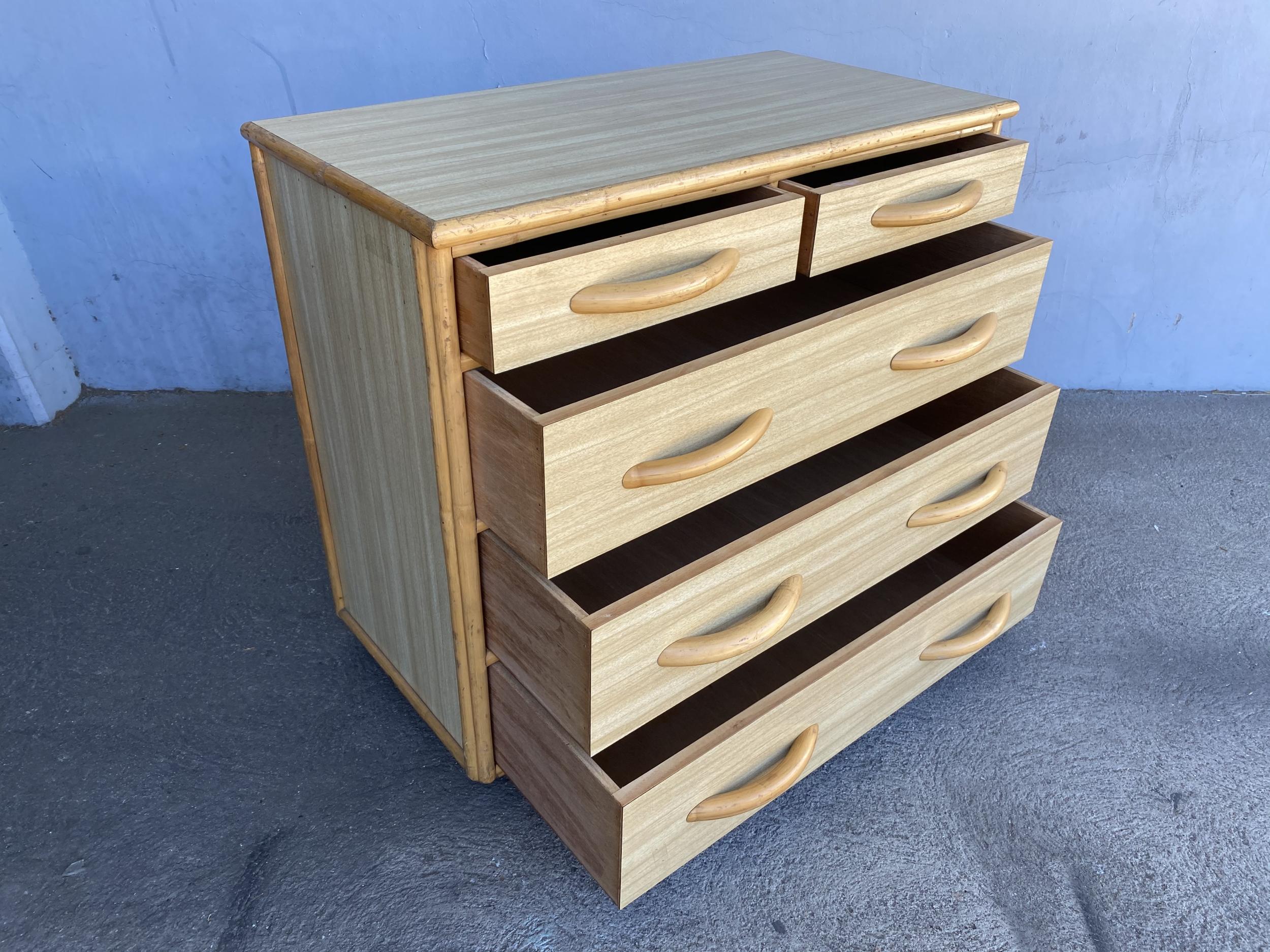 Midcentury Formica and Rattan Bedroom Set with Rattan Pulls at 1stDibs ...