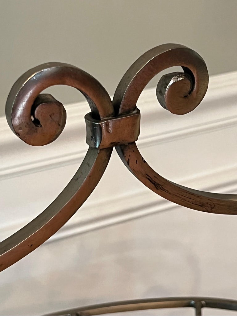 Mid Century French Butler Serving Stand For Sale at 1stDibs