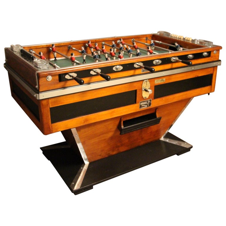 Midcentury French Café's Foosball Table, Soccer Table, Football Table ...