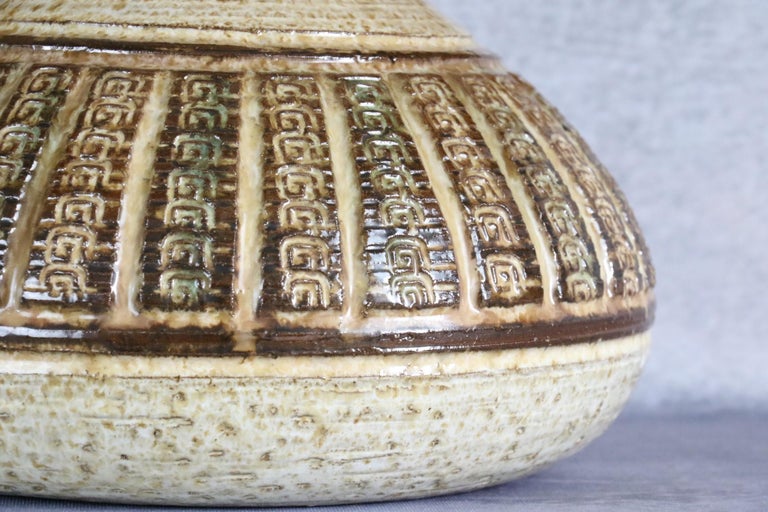 Midcentury French Ceramic Lamp by Marcel Giraud, Vallauris, 1960s ...