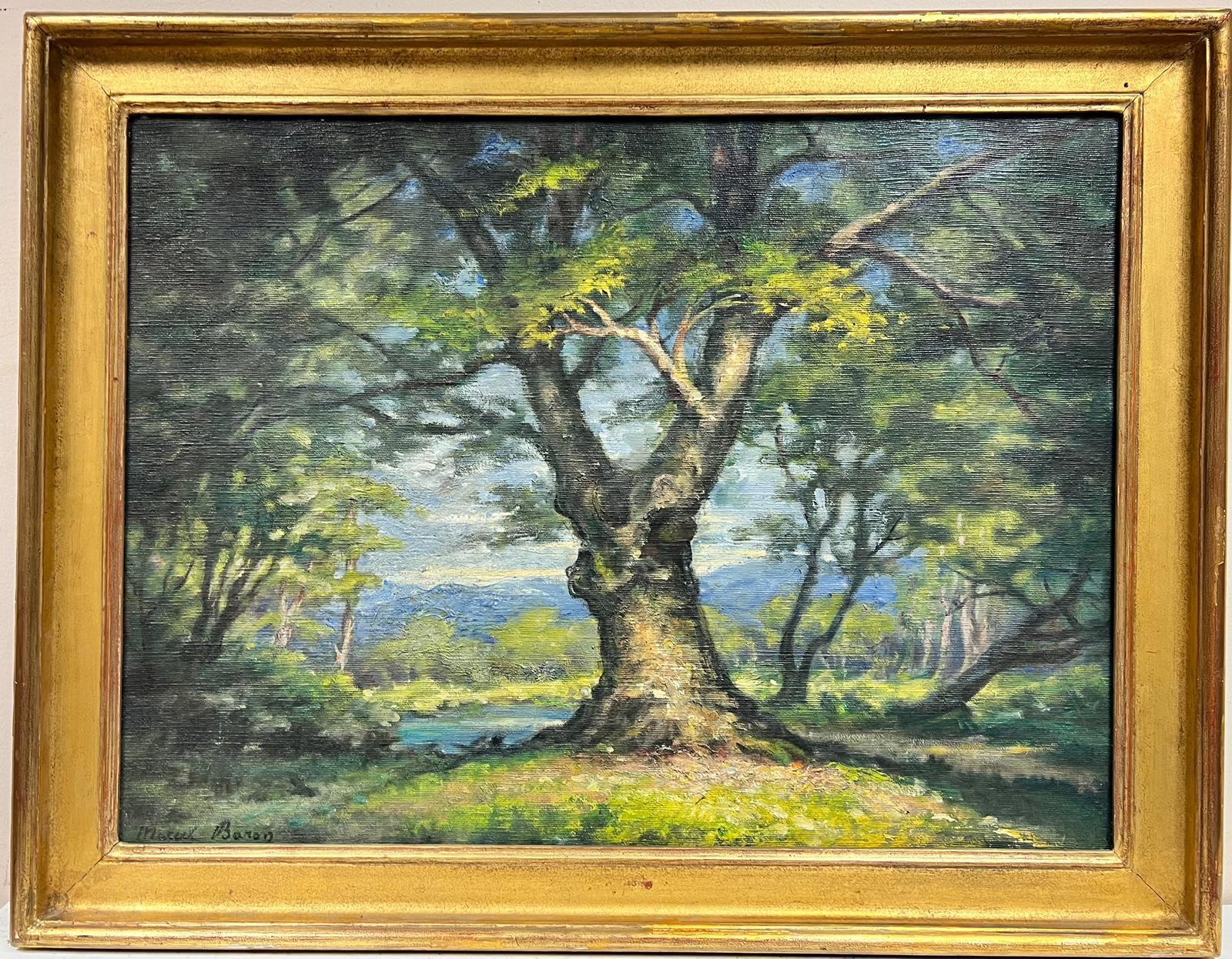 Unknown - Fine 1920's French Impressionist Oil Painting Eastern French ...