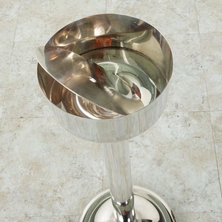 Midcentury French Silver Plate Champagne Bucket Stand with Insert at ...