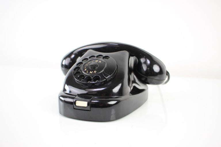 Midcentury Functional Tesla Phone 1962, Československo For Sale at 1stDibs