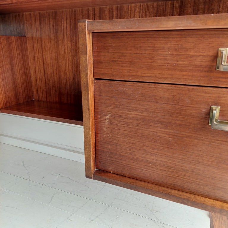 Mid Century G Plan E Gomme Floating Desk / Dressing Table in Tola ...
