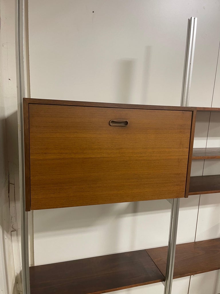 Mid Century George Nelson Omni Wall Unit at 1stDibs