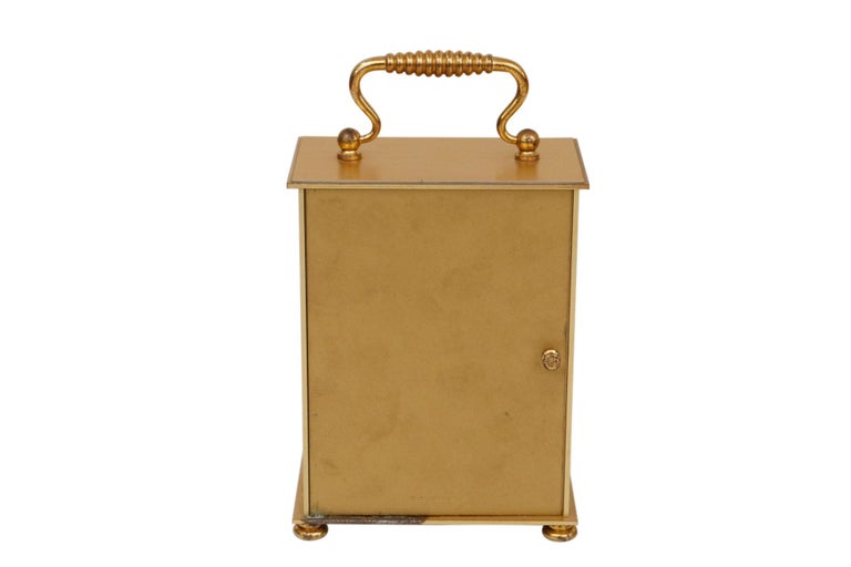 Traditonal German Carriage Clock by Bulova at 1stDibs | bulova clock ...