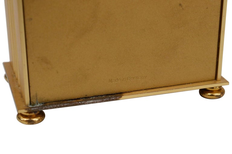 Traditonal German Carriage Clock by Bulova at 1stDibs | bulova clock ...