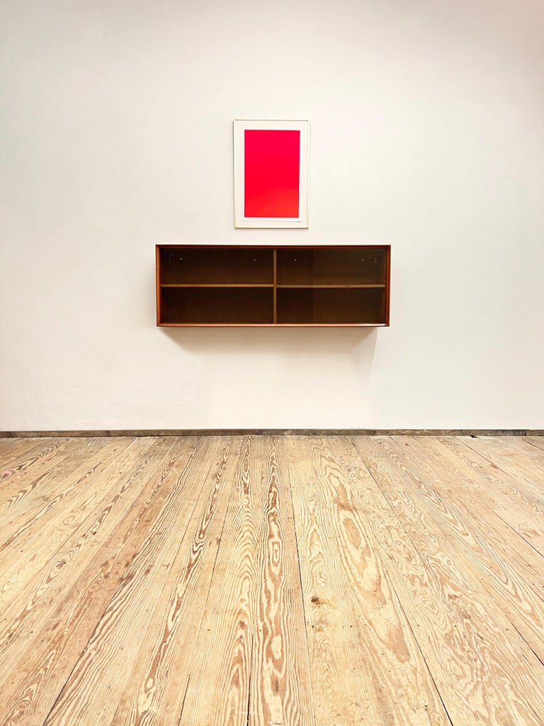Mid-Century German Wall Unit in Teak by Rex Raab for Wilhelm Renz, 1960 ...