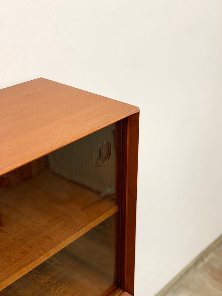 Mid-Century German Wall Unit in Teak by Rex Raab for Wilhelm Renz, 1960 ...