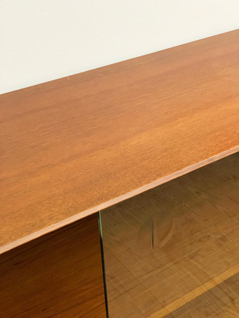 Mid-Century German Wall Unit in Teak by Rex Raab for Wilhelm Renz, 1960 ...