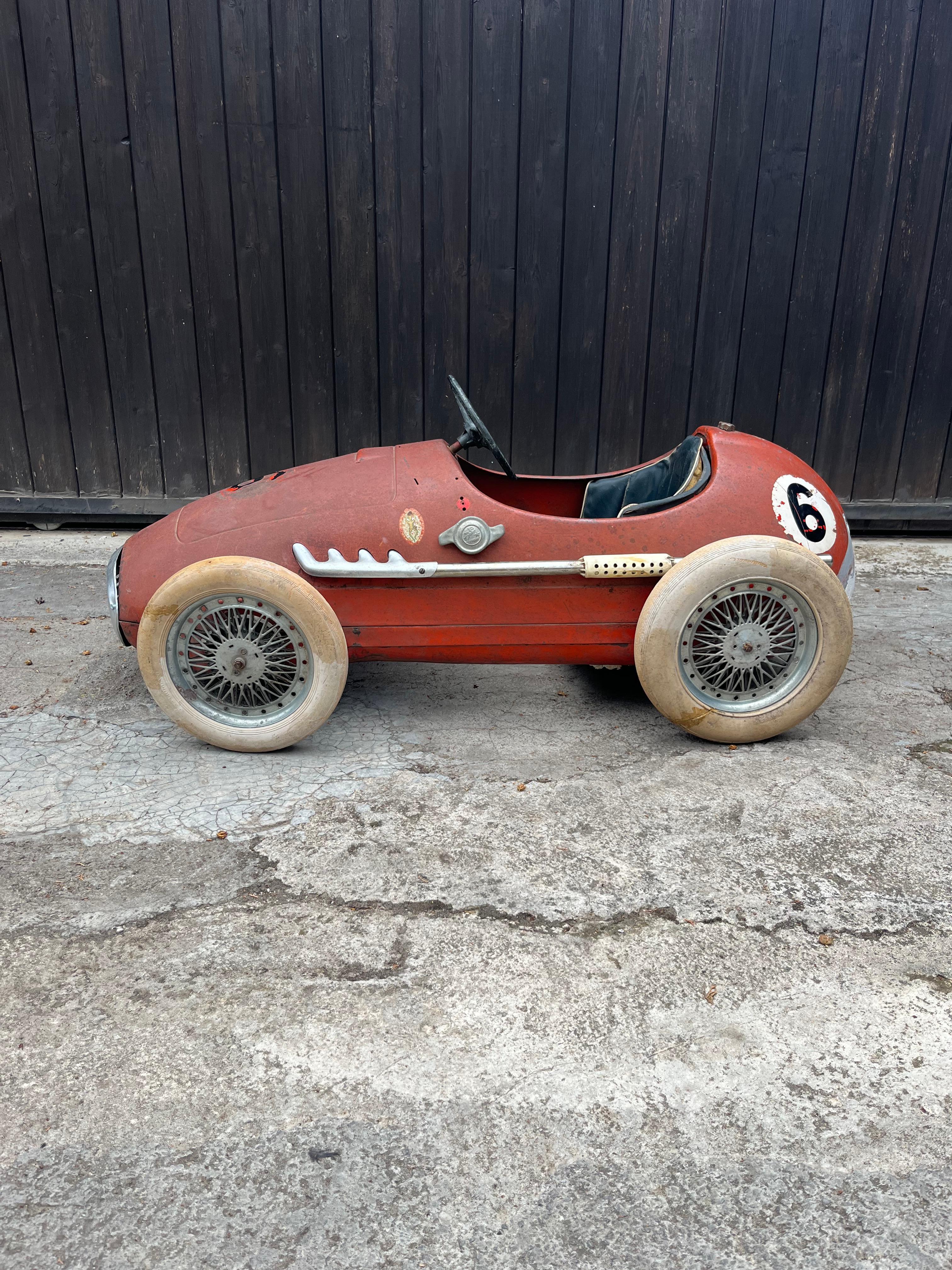 Mid-Century "Giordani" Indianapolis Model Italian Pedal Car 1960s For ...