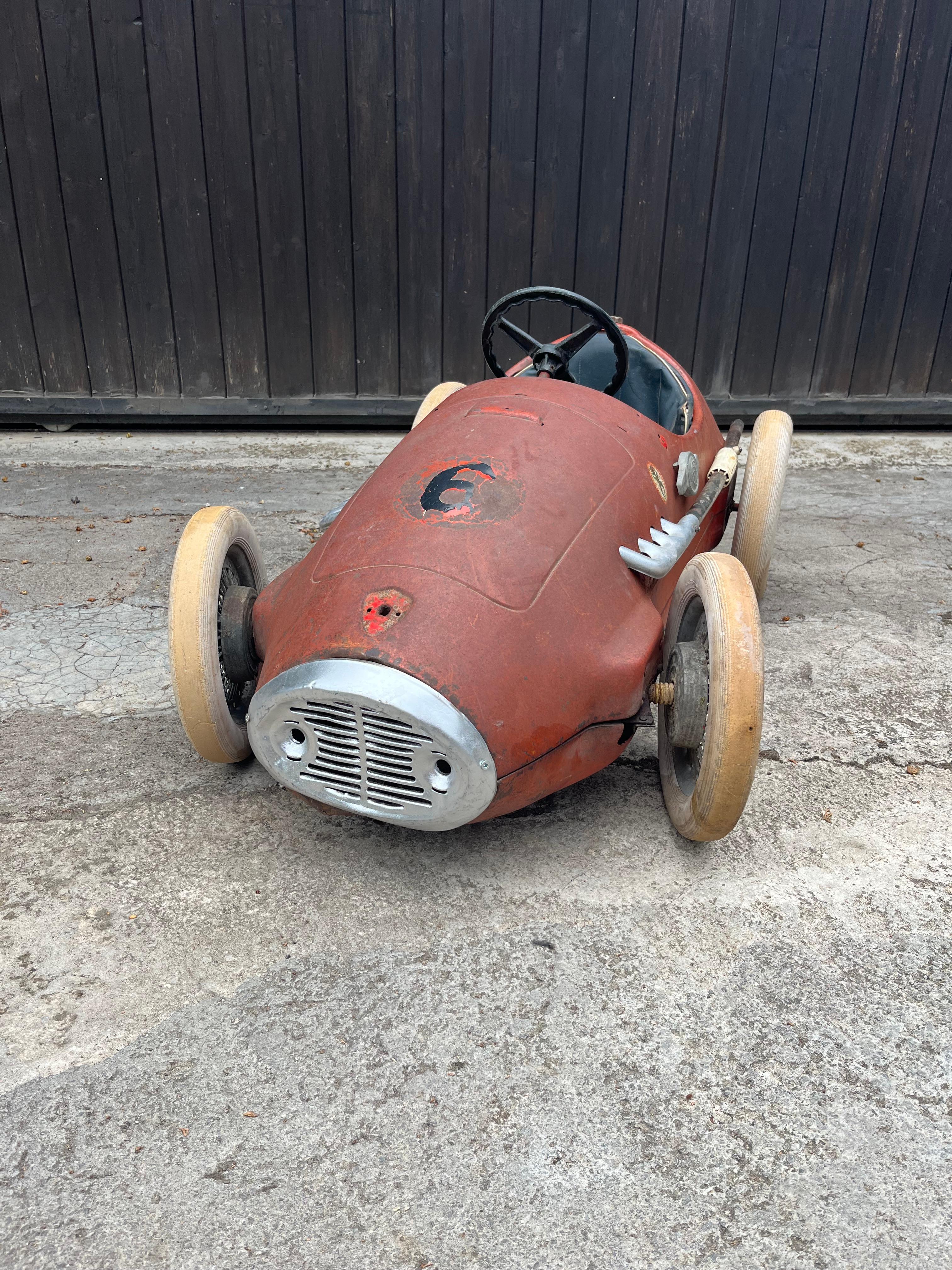 Mid-Century "Giordani" Indianapolis Model Italian Pedal Car 1960s For ...