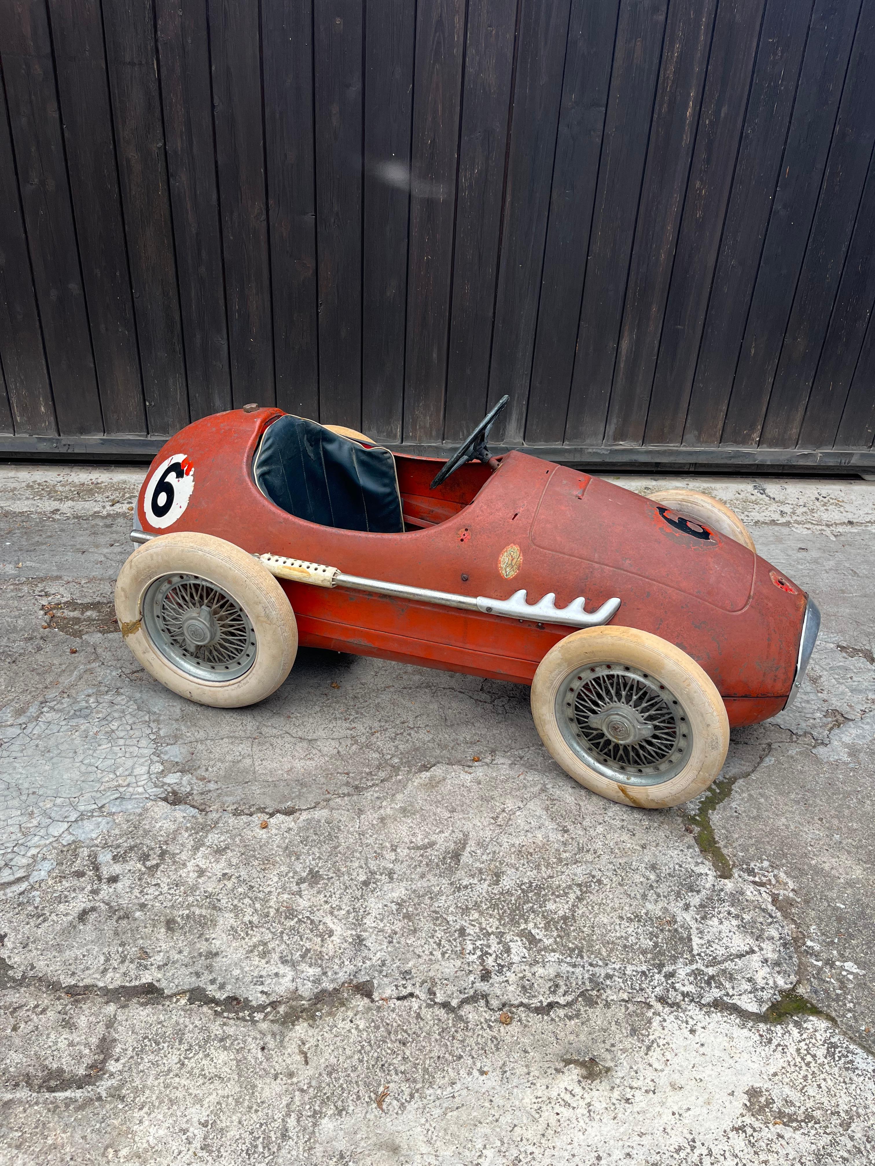 Mid-Century "Giordani" Indianapolis Model Italian Pedal Car 1960s For ...