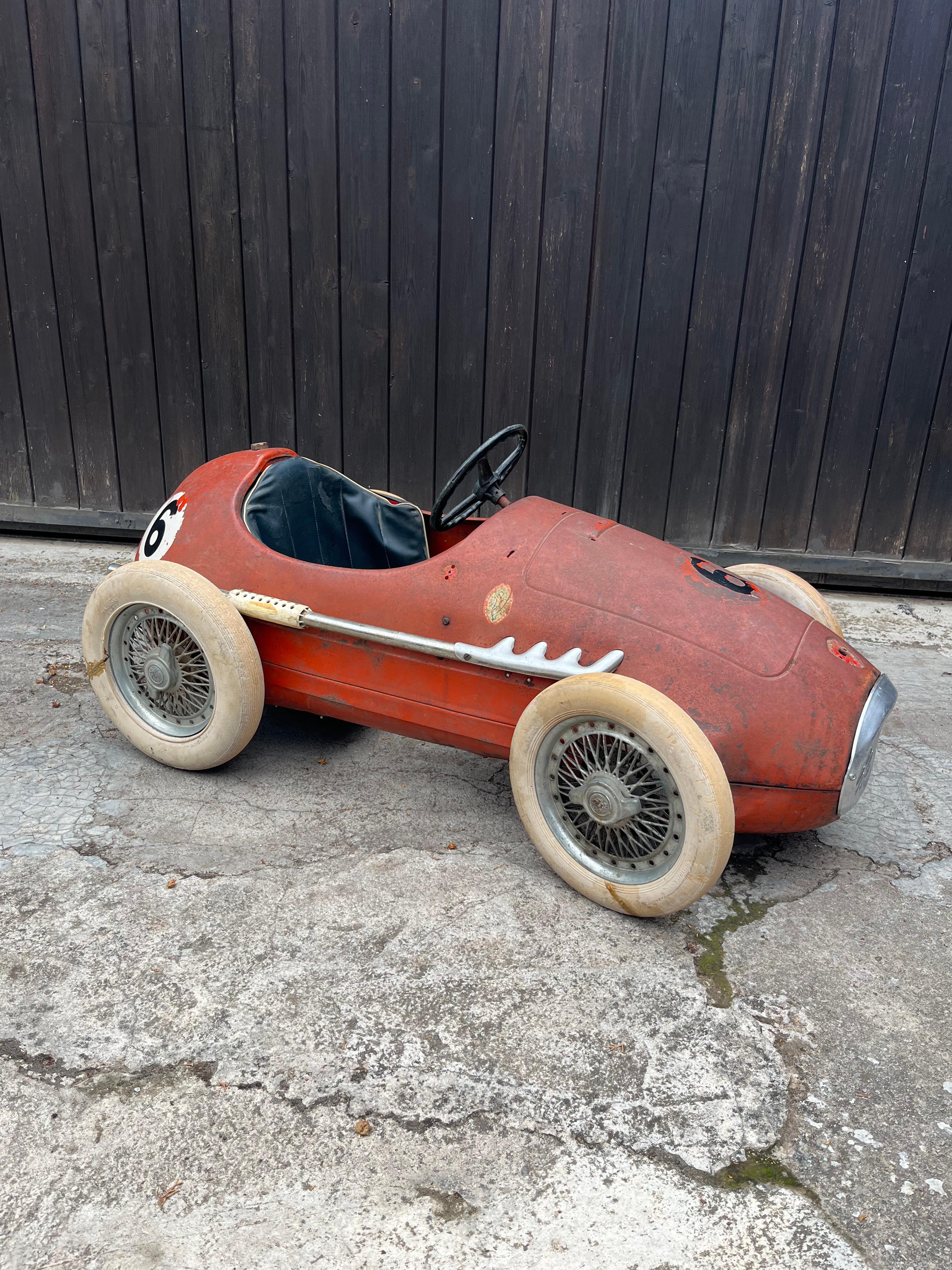 Mid-Century "Giordani" Indianapolis Model Italian Pedal Car 1960s For ...