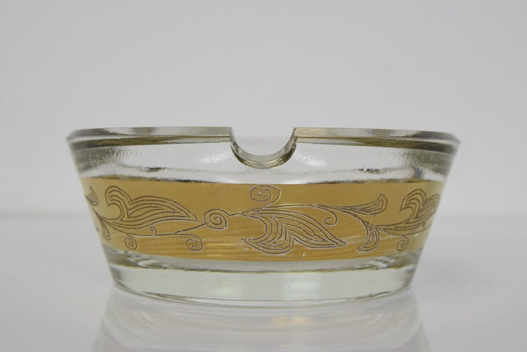Mid-Century Glass Set, Bohemia Glass, 1950's For Sale at 1stDibs