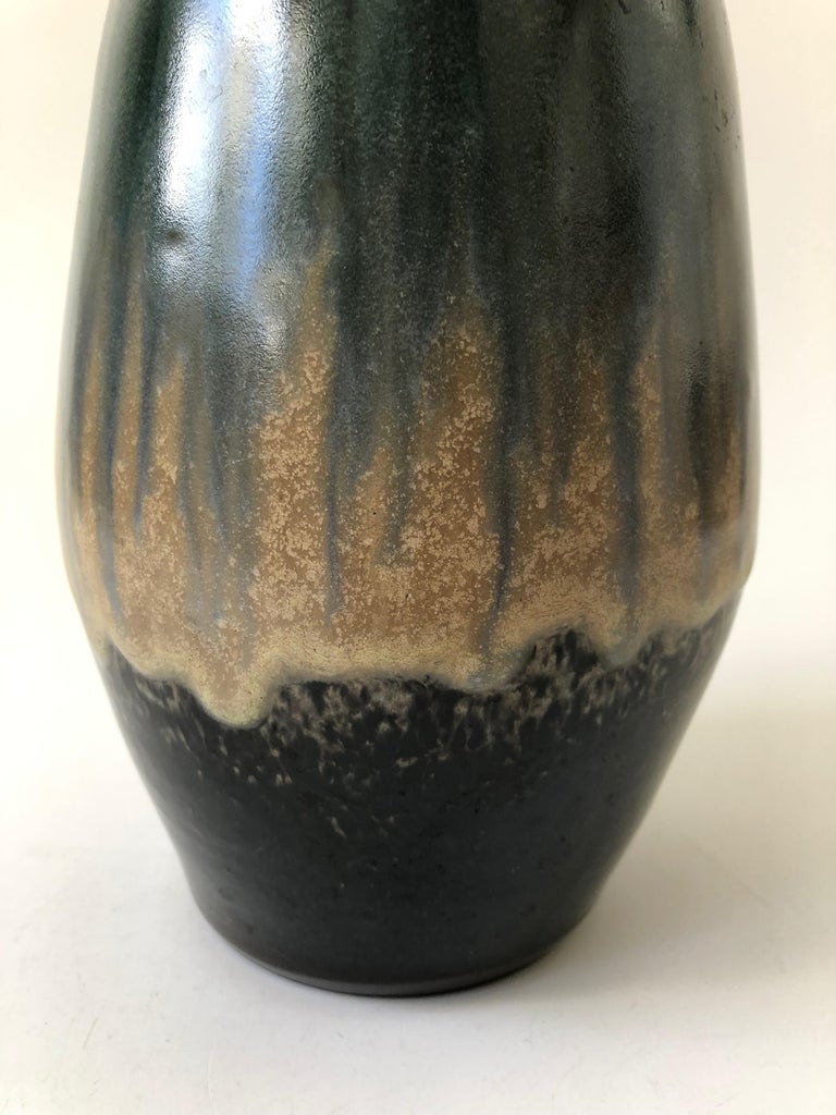 Mid-Century Glit HF Icelandic Lava Pottery Vase at 1stDibs | glit ...