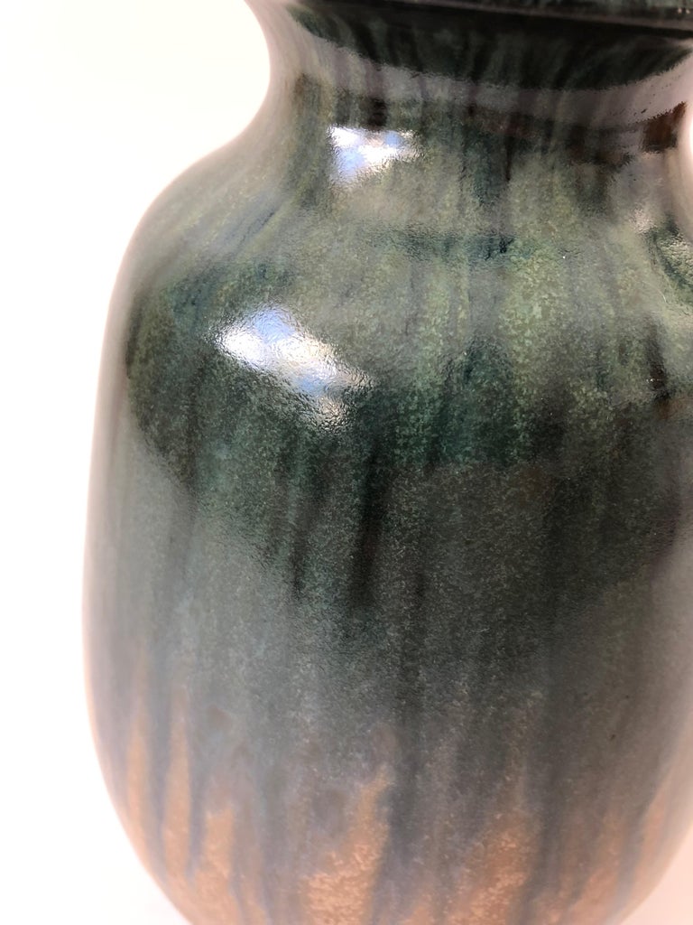 Mid-Century Glit HF Icelandic Lava Pottery Vase at 1stDibs | glit ...