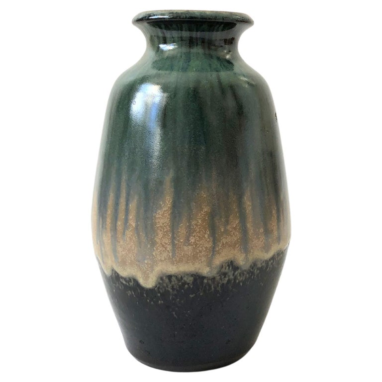 Mid-Century Glit HF Icelandic Lava Pottery Vase at 1stDibs | glit ...