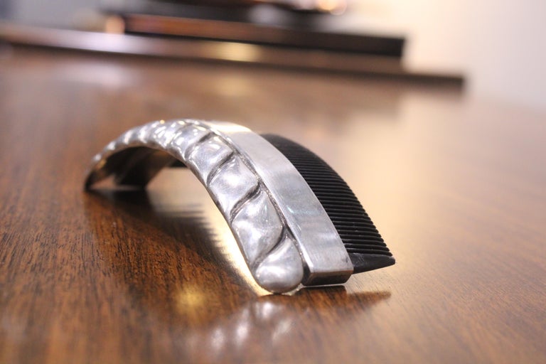 Mid-Century Hair Comb by Hector Aguilar For Sale at 1stDibs
