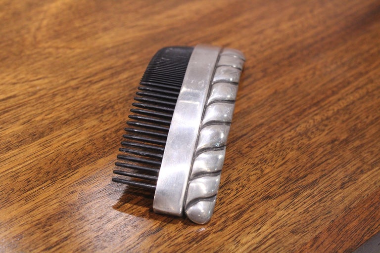 Mid-Century Hair Comb by Hector Aguilar For Sale at 1stDibs