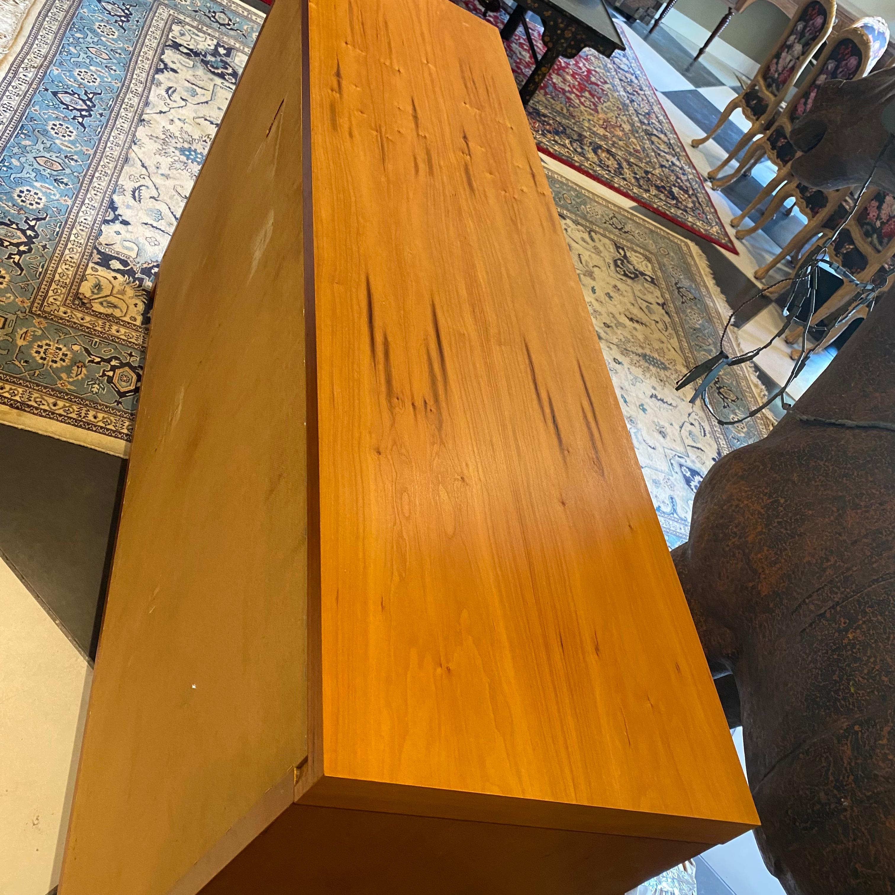 Midcentury Handmade Maple Buffet/Sideboard For Sale at 1stDibs ...