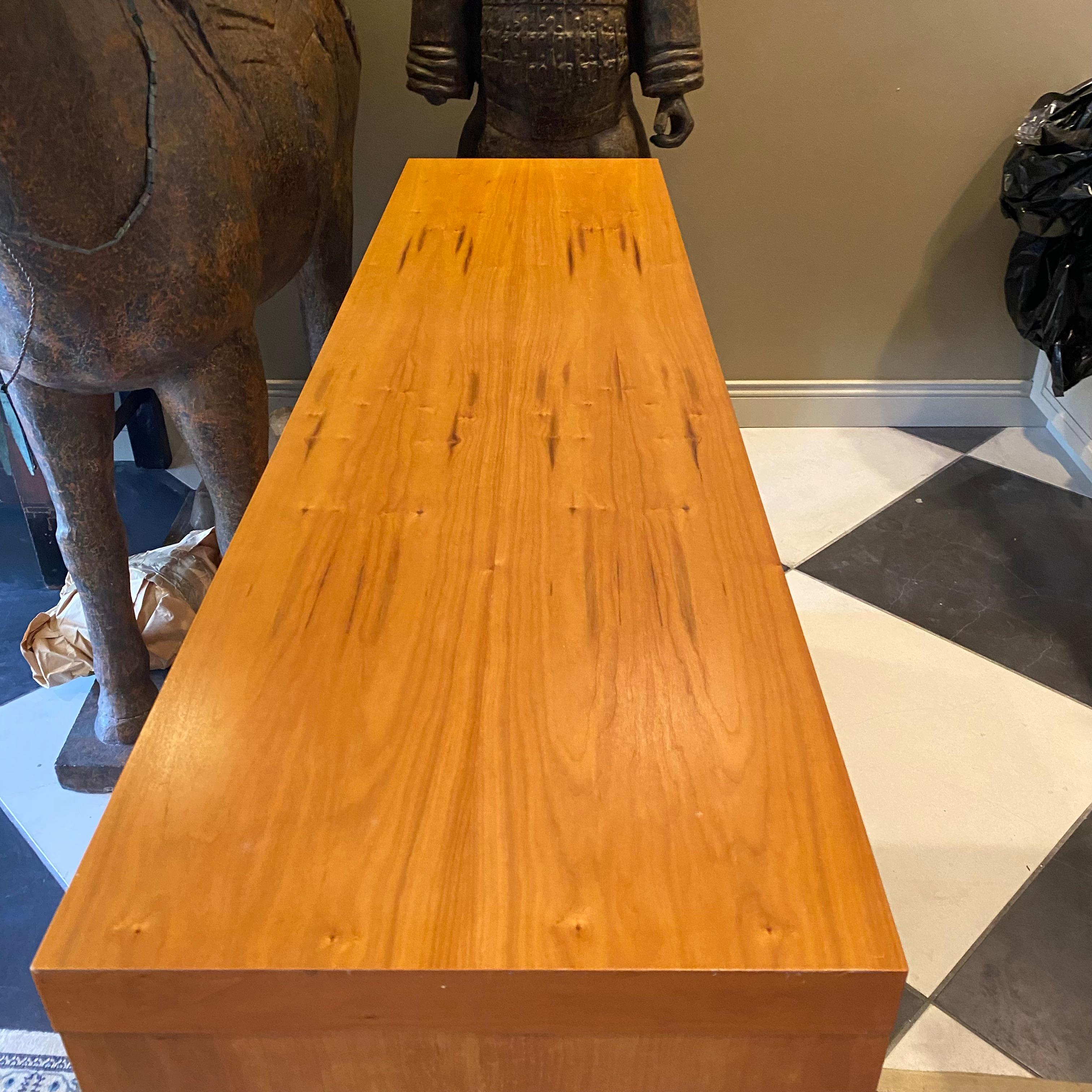 Midcentury Handmade Maple Buffet/Sideboard For Sale at 1stDibs