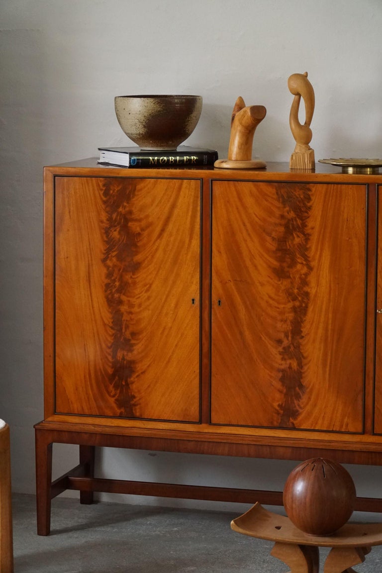 Mid Century High Classic Rectangular Sideboard, By a Danish ...