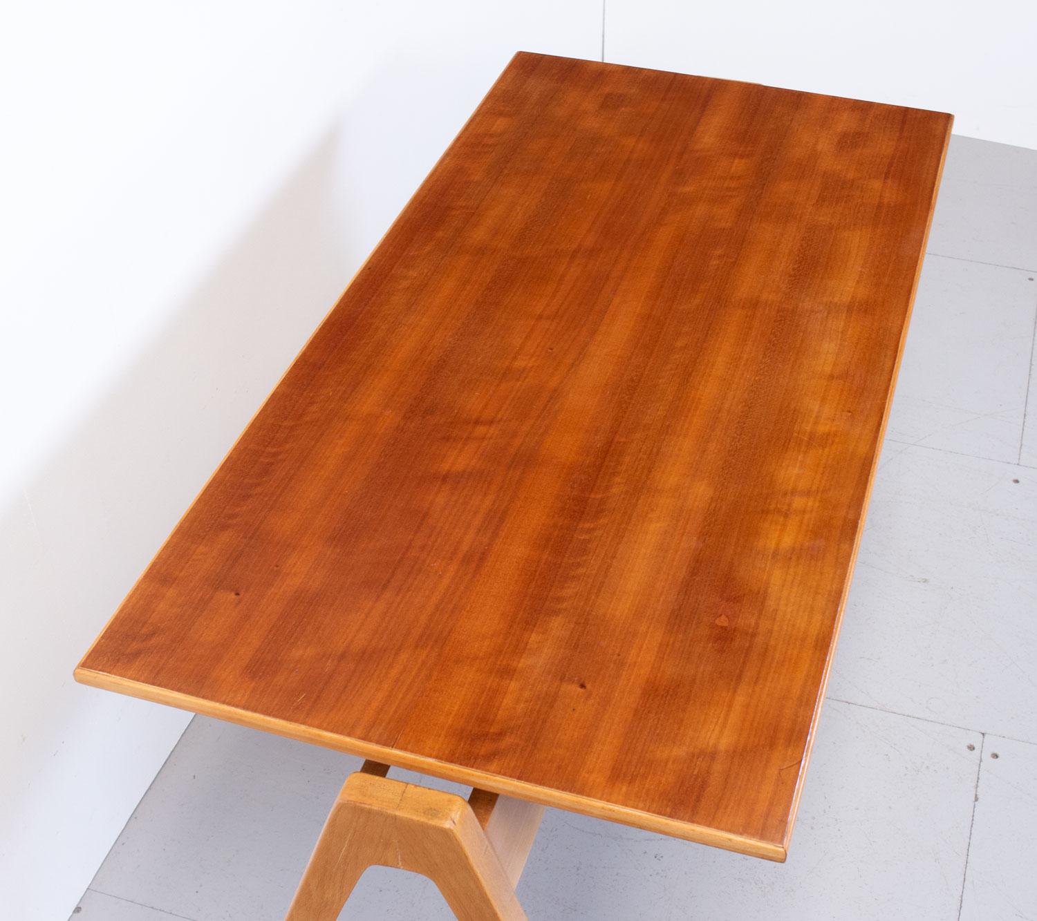 Mid Century Hillestak Cherry Desk by Robin Day for Hille For Sale at ...
